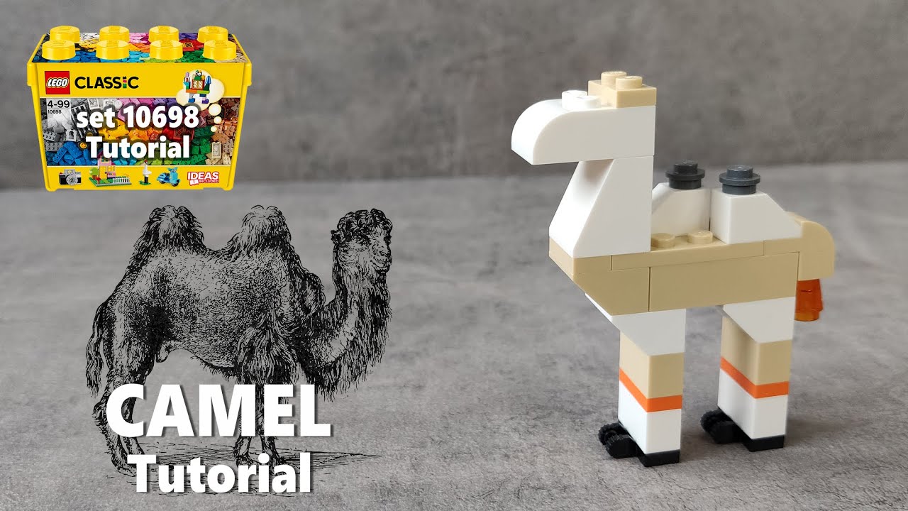 Lego Tutorial CAMEL (moc) | LEGO Classic 10698 - YouTube