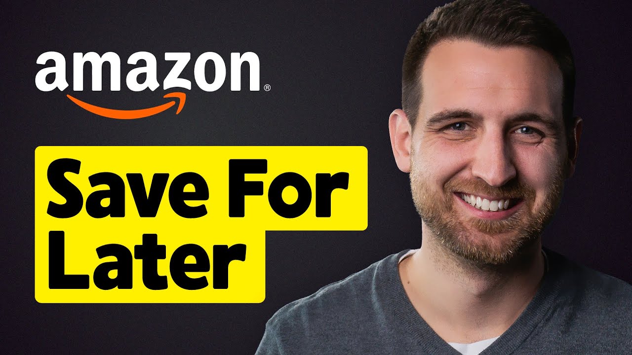 How to Save for Later on Amazon - YouTube