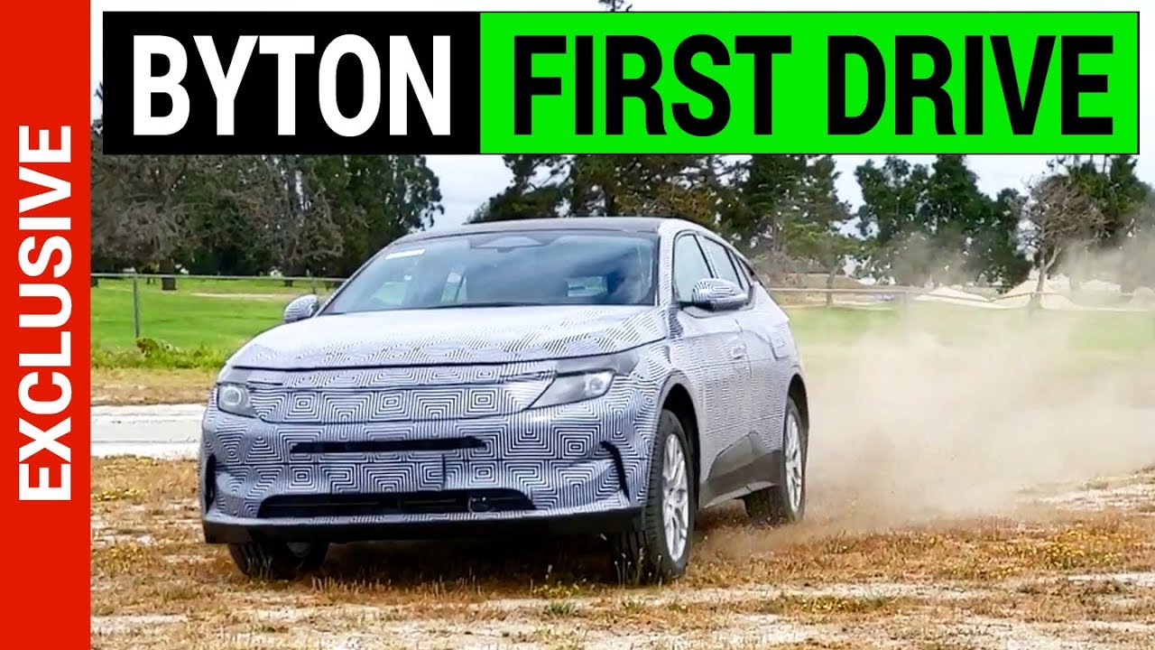 WORLD EXCLUSIVE: Byton M-Byte First Test Drive & Review - YouTube