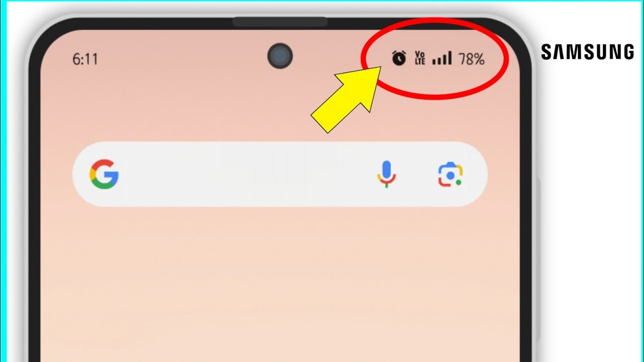 How To Remove Alarm Icon From Notification Bar | Samsung Me Status Bar ...
