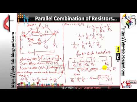 DC Circuit Analysis | Combination of Capacitors & Resistors in Series & Parallel | PhyLab ...
