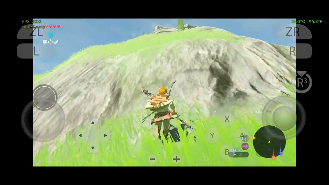 Zelda Botw Citron Gameplay Snapdragon 8 Gen 2 8 Ram - YouTube