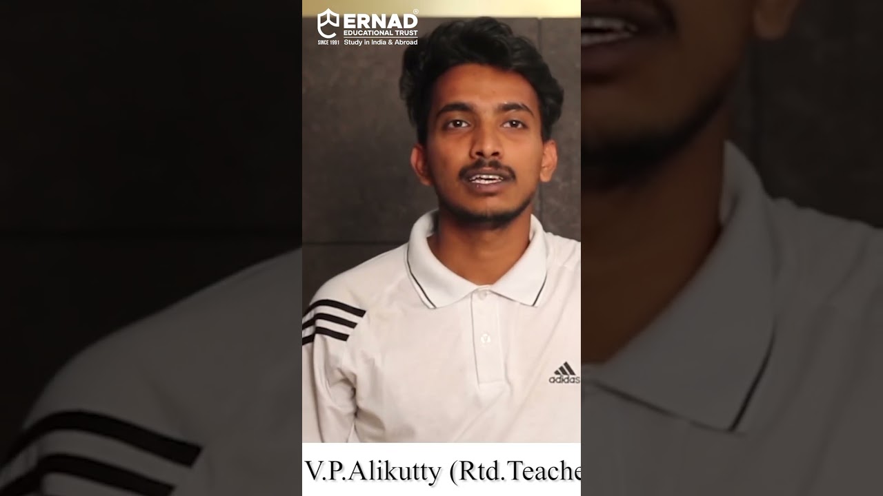 Testimonial - Muhammed Riyas || Ernad Educational Trust || - YouTube