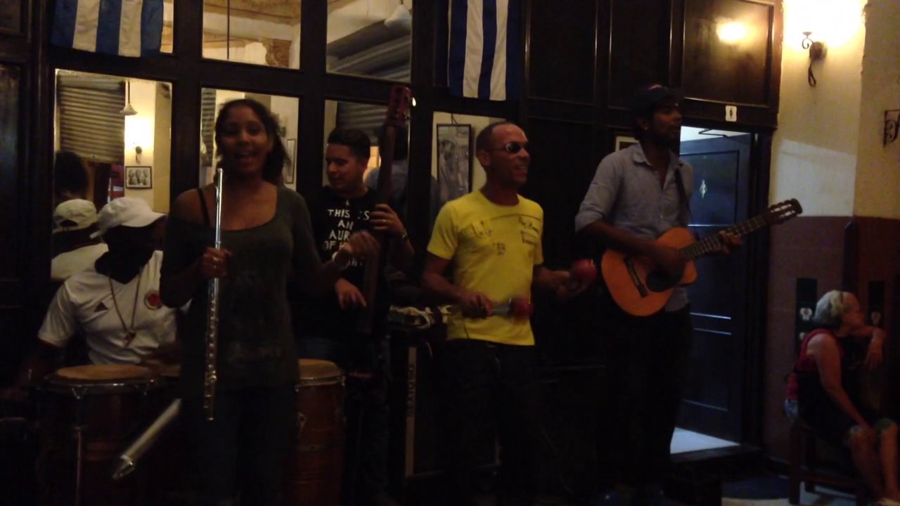 YOLANDA at Bar Monserrate in Havana, Cuba - YouTube