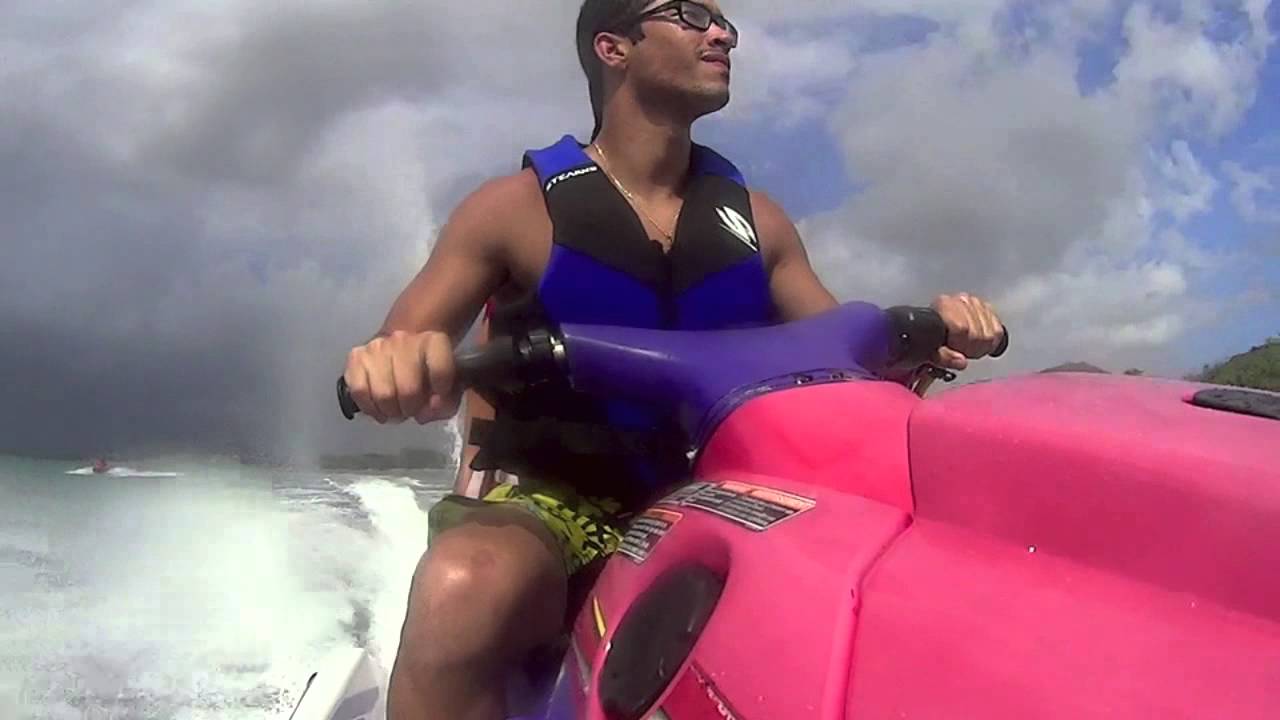 Jet Skiing in Cabo Rojo, Puerto Rico - YouTube