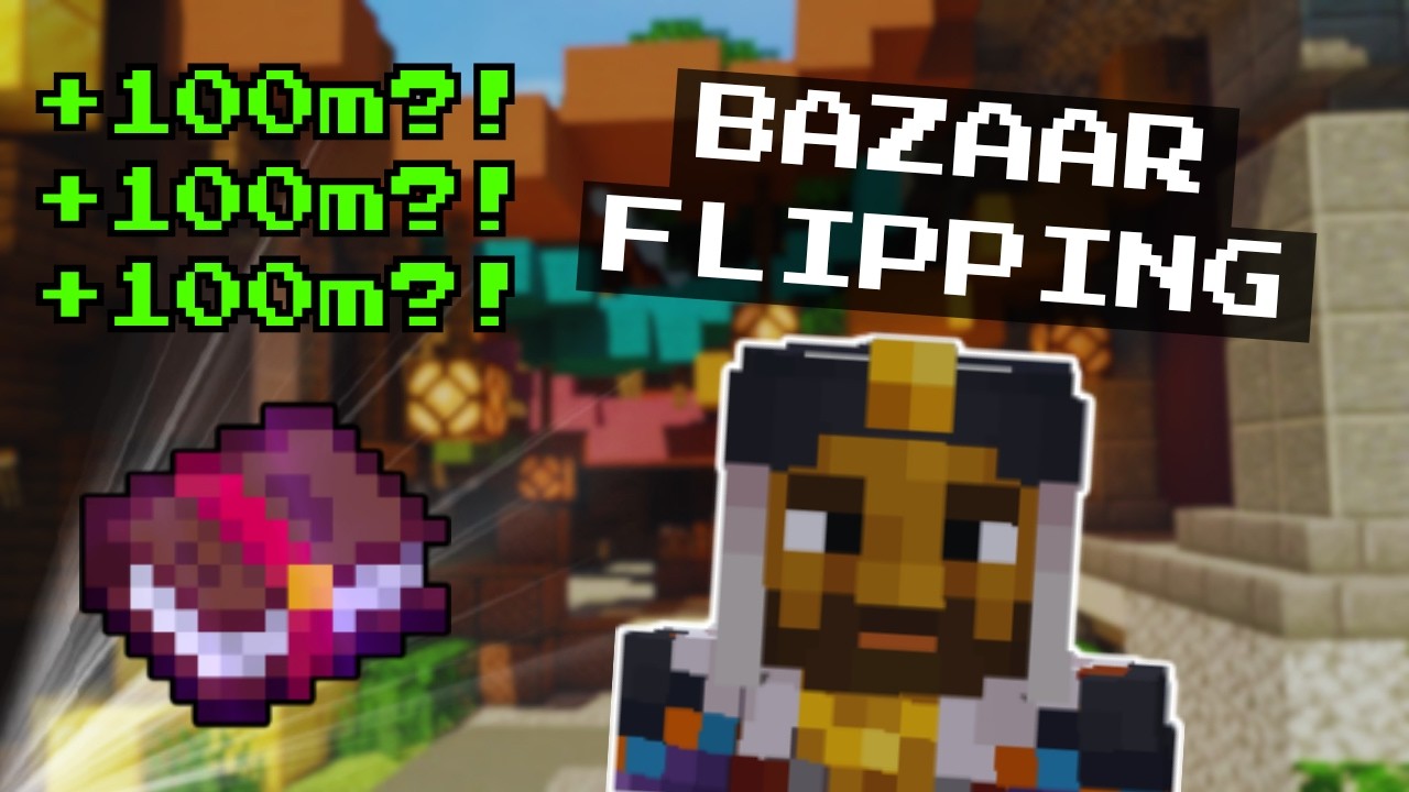 These 3 Bazaar flips ACTUALLY WORK! (Hypixel Skyblock) - YouTube