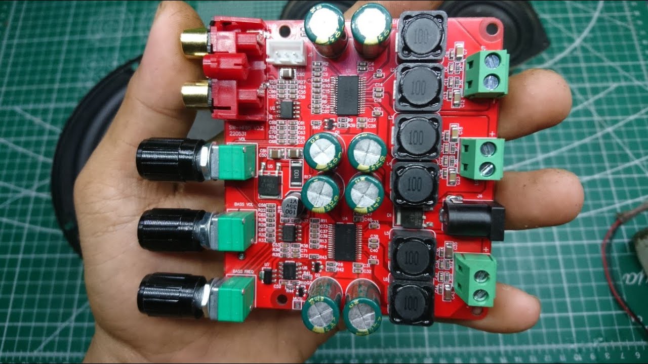 TPA3118 2.1 Channel Digital Stereo Subwoofer Power Amplifier Board ...