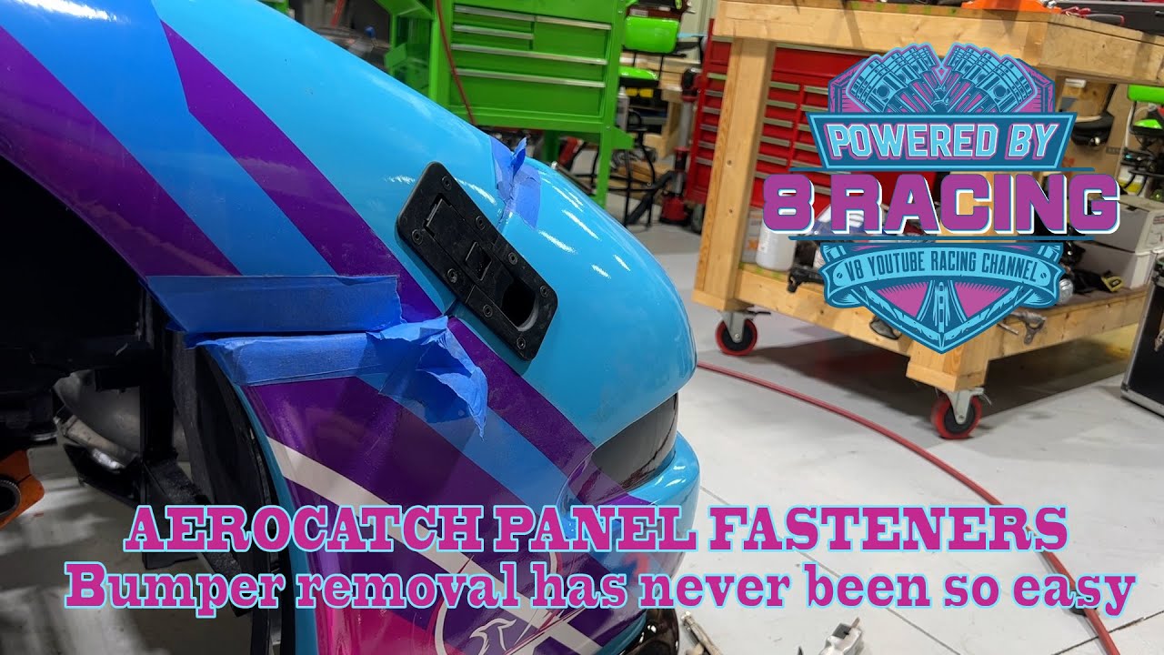 C5 C6 Corvette Time Attack Getting Aerocatch Panel Fasteners. Easy on ...