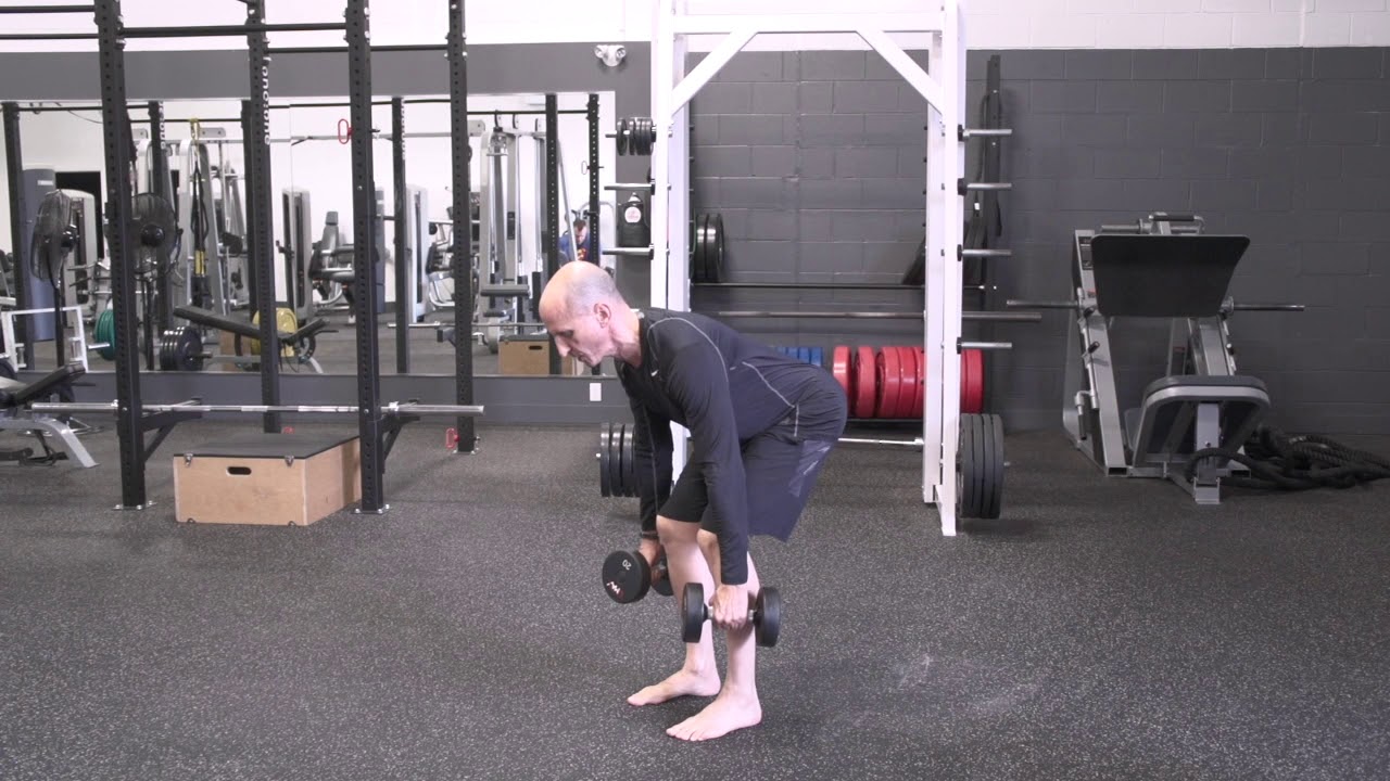 Dumbbell RDL to Dumbbell Row - YouTube