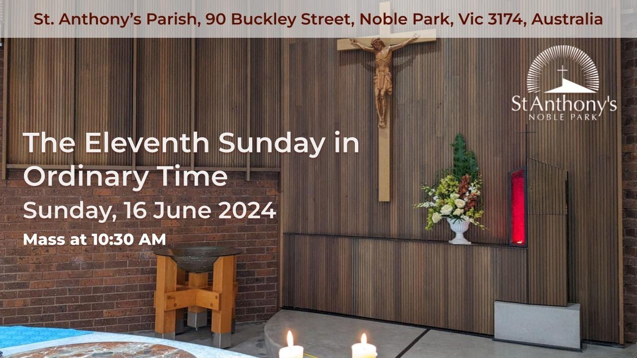 Sunday, 16 June 2024 - The Eleventh Sunday in Ordinary Time - Online ...