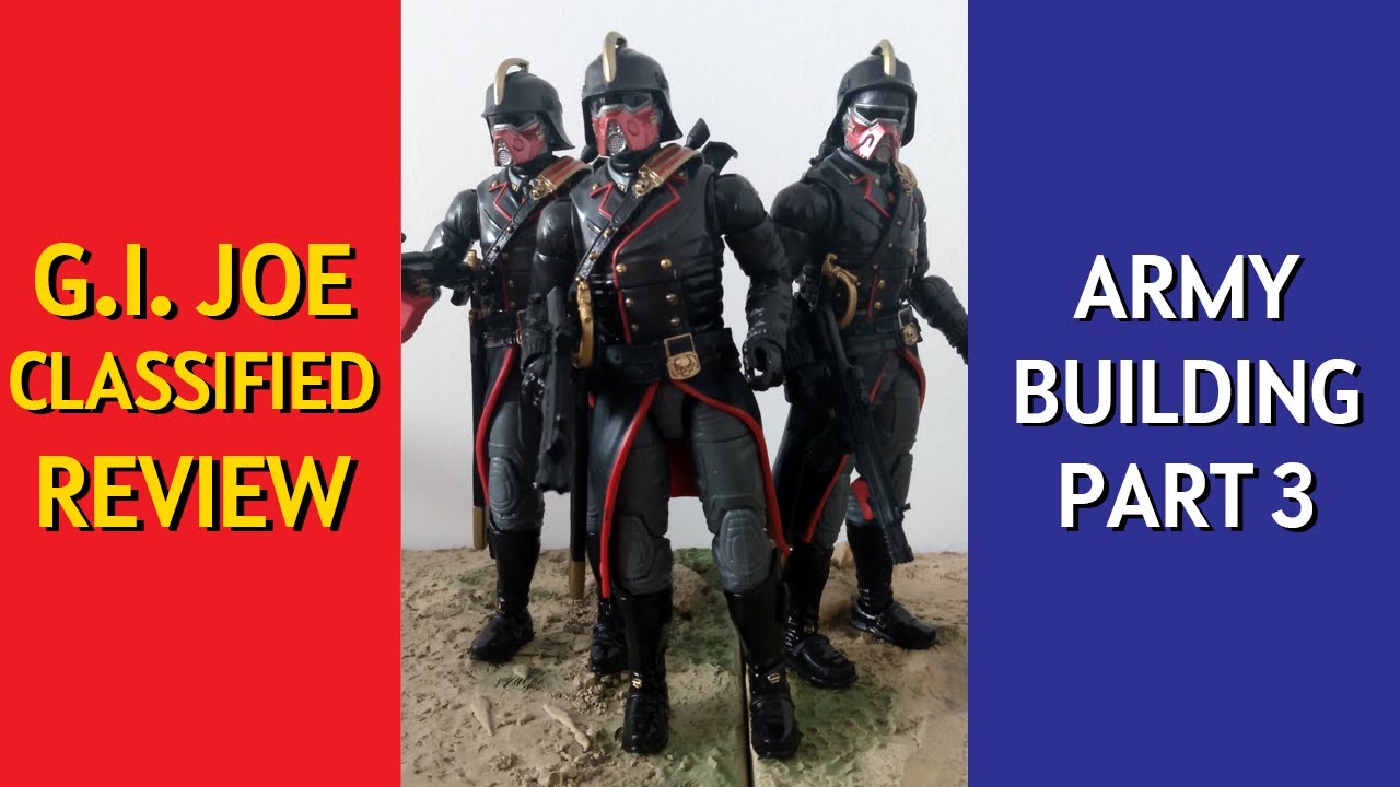 The ultimate G.I. Joe Classified Army-Building Guide Part Three - YouTube