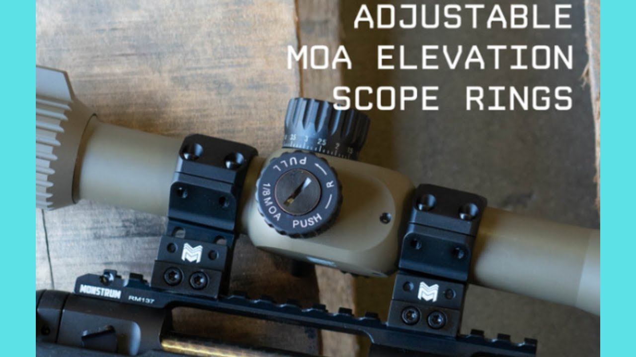 Adjustable Scope rings review - YouTube