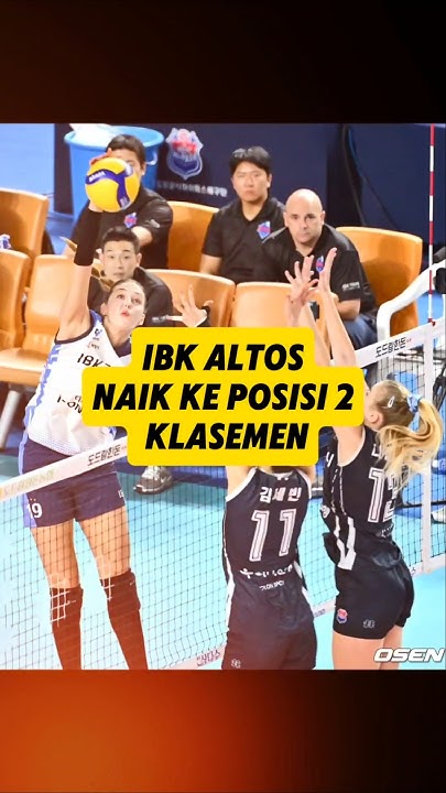 Ibk Altos naik ke posisi 2 klasemen setelah mengalahkan Hi-pass #mega #megawati #redsparks - YouTube