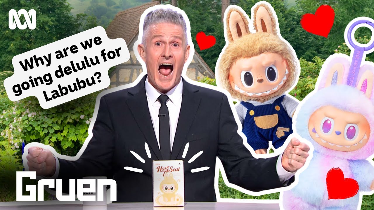 Labubu dolls: Harmless fun or environmental nightmare? | Gruen Ep 2 Pt ...