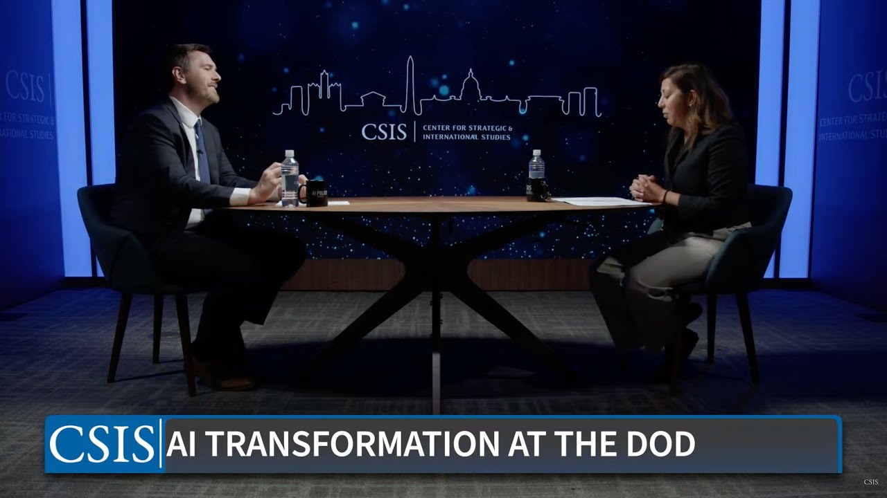 AI Transformation at the DOD: A Conversation with Chief Digital and AI ...