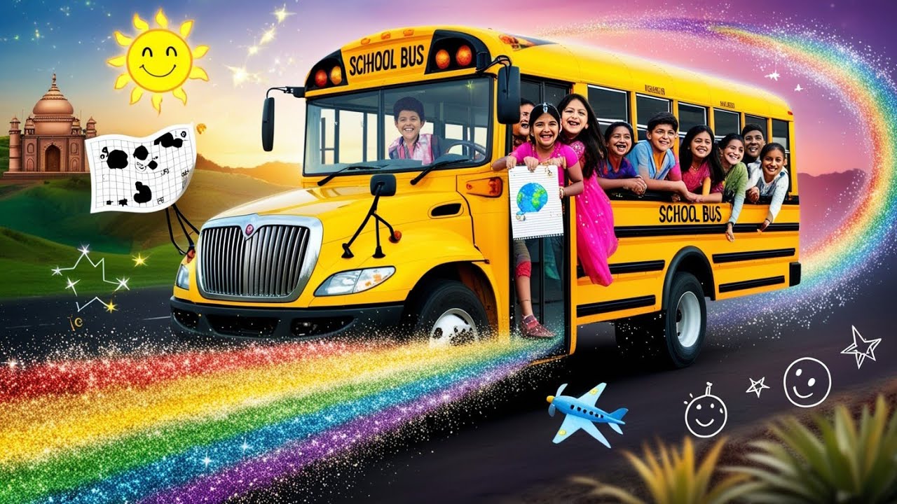 Crafty Magic | Adventure Bus Ride: A Joyride of Creativity! 🌈 | Bus ...