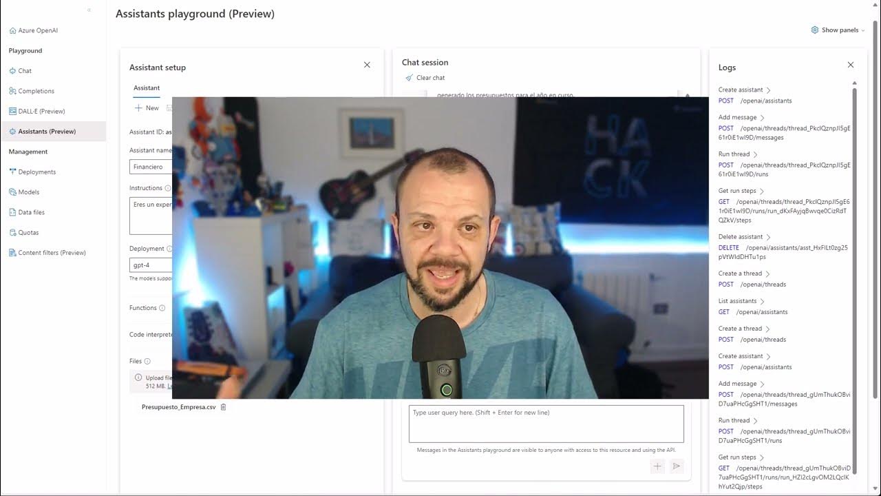 Azure OpenAI Code Interpreter - YouTube