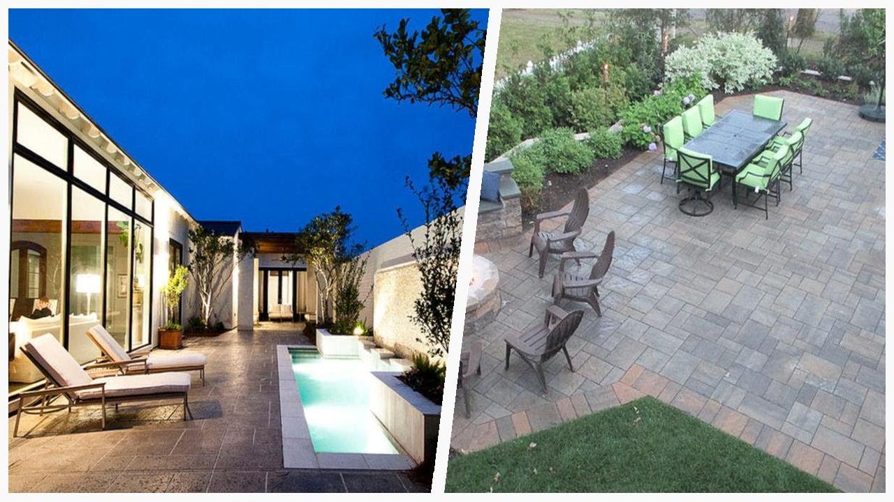 75 Large Patio Design Ideas You'll Love 😊 - YouTube