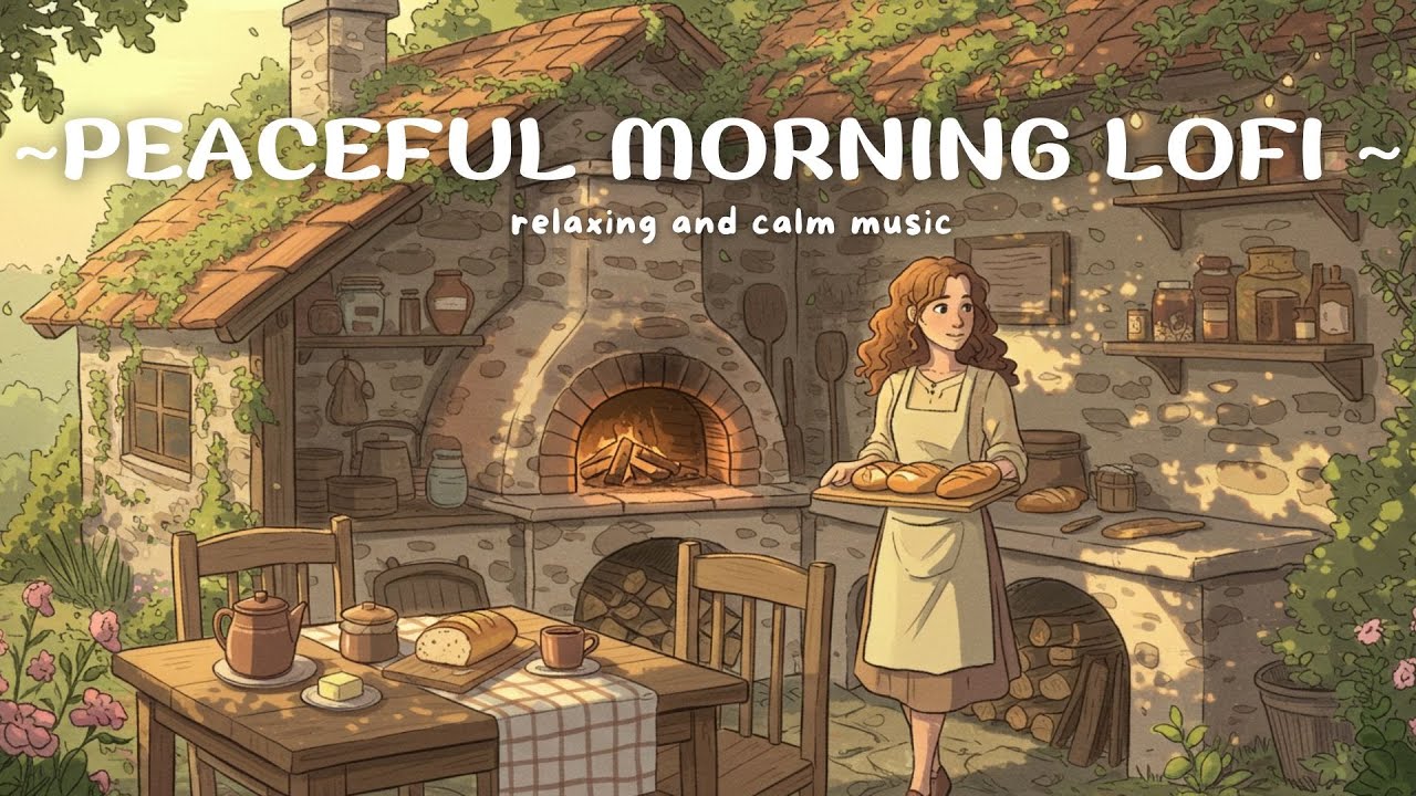 Peaceful Morning in a Cottage Bakery 🍞 | Cozy Lofi Music for Study ...