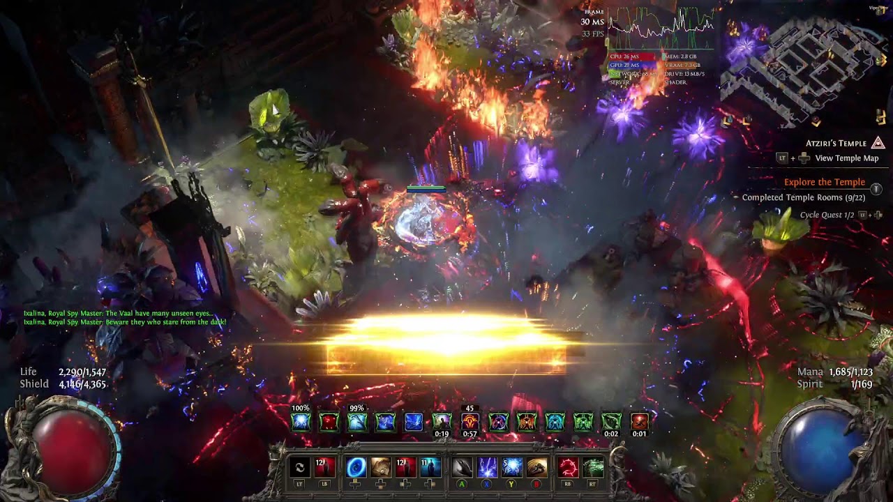 Building a New Giga Temple! New Build! Doedre's Toxic Bone CoC PF - YouTube