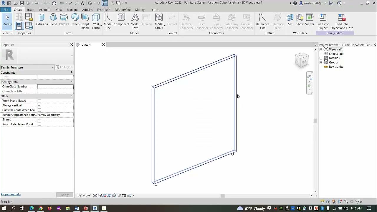 Revit Update Family Category - YouTube