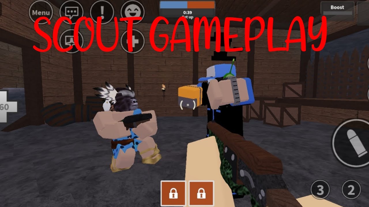 ROBLOX TF2 (ERA WARFARE) SCOUT GAMEPLAY - YouTube