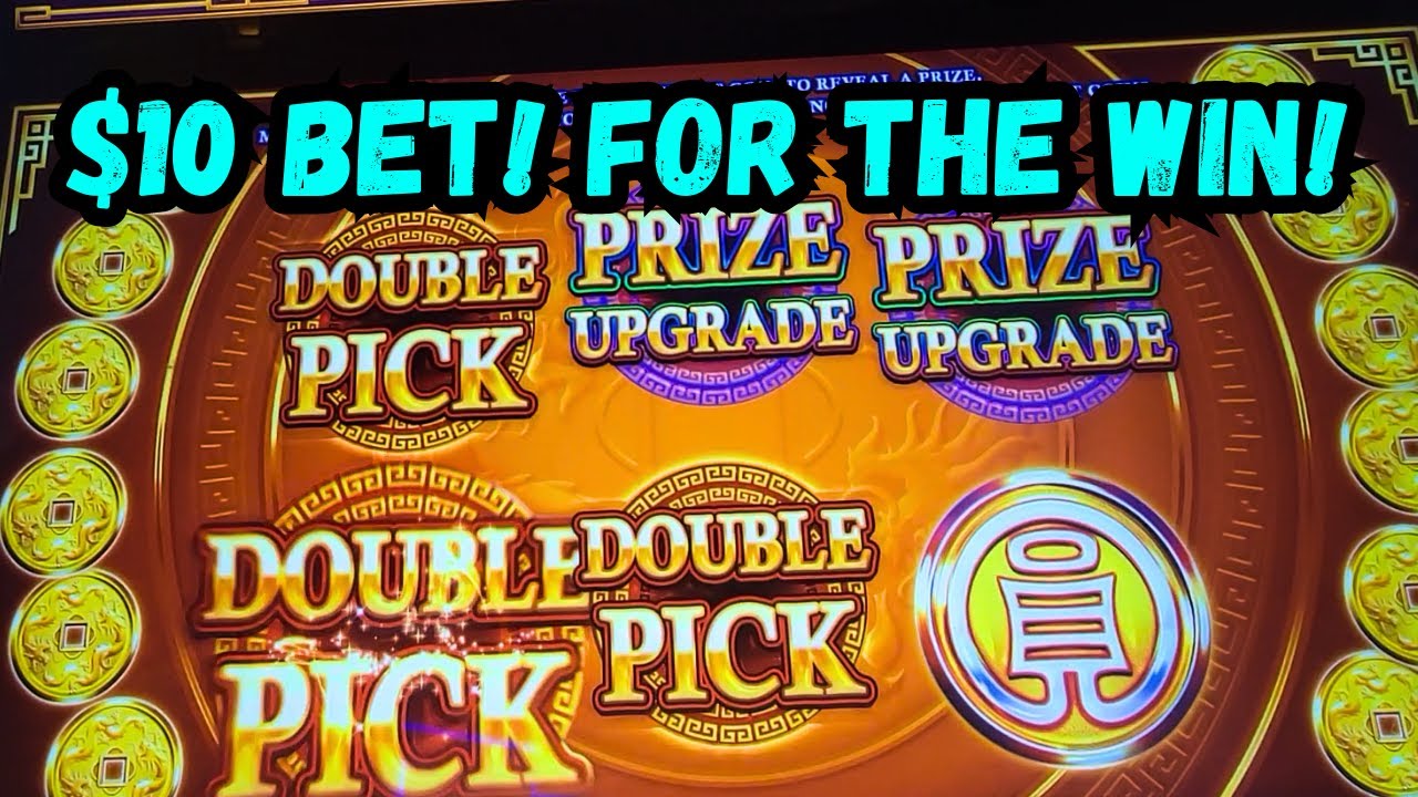 💥💥FINALLY!! DOUBLE PICK BIG WIN! 💰$10 Bet!💰 Duo Fu Duo Cai JACKPOT ...