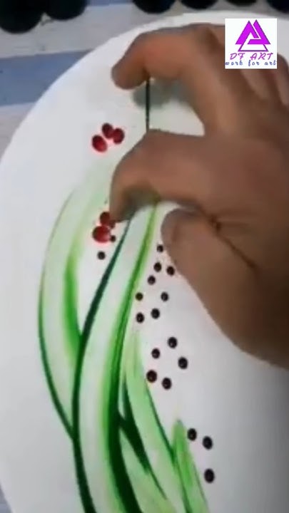 hand painting tutorial day 3/50 #shortvideo - YouTube