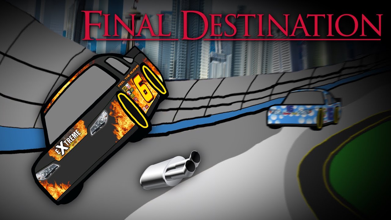 Final Destination NASCAR Scene Remake(?) (Not Really) - YouTube