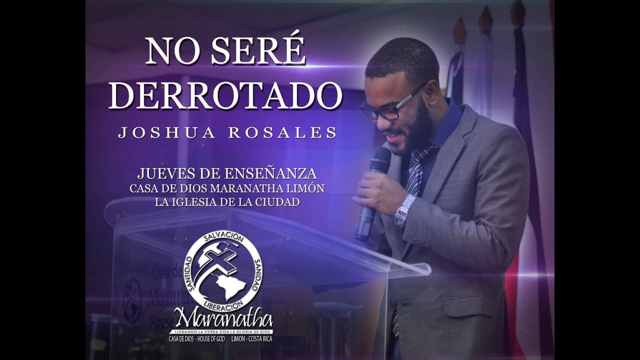 "No seré Derrotado" Joshua Rosales - YouTube