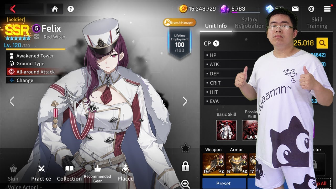 Counter: Side #175 SSR Thức tỉnh Red Witch Felix Phần 1 | Nguyen Viet ...