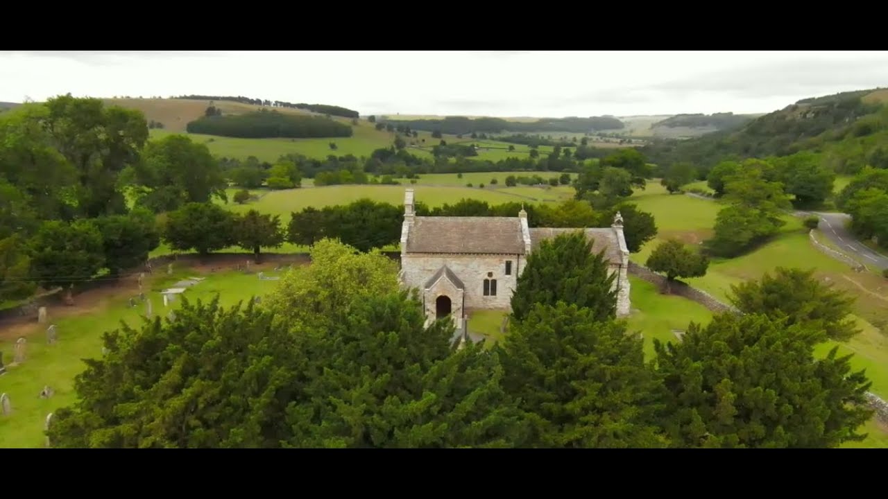 St Michael and All Angels' Church, Downholme | FPV Drone Flight & Tour ...