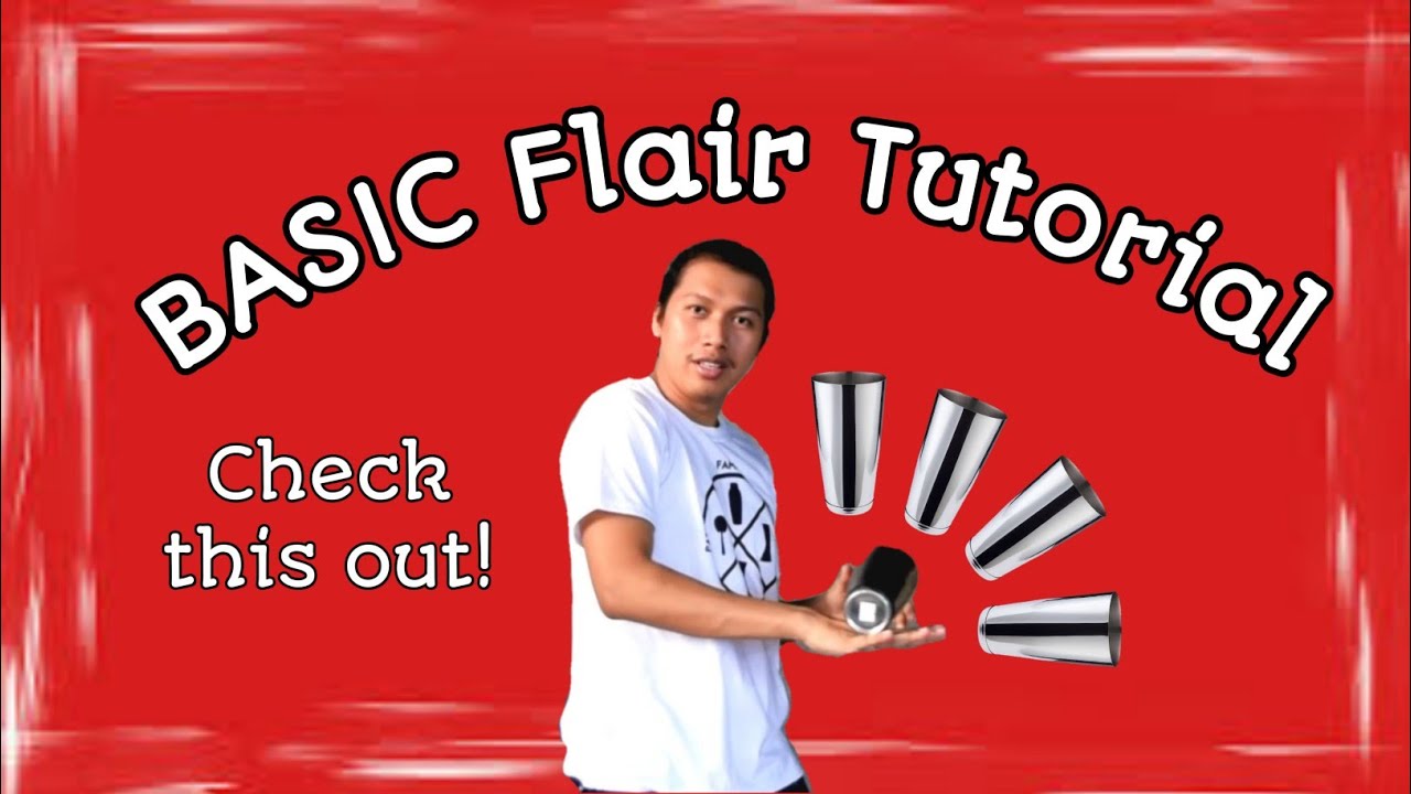 BASIC Flairtending Moves [Tutorial 8] - YouTube