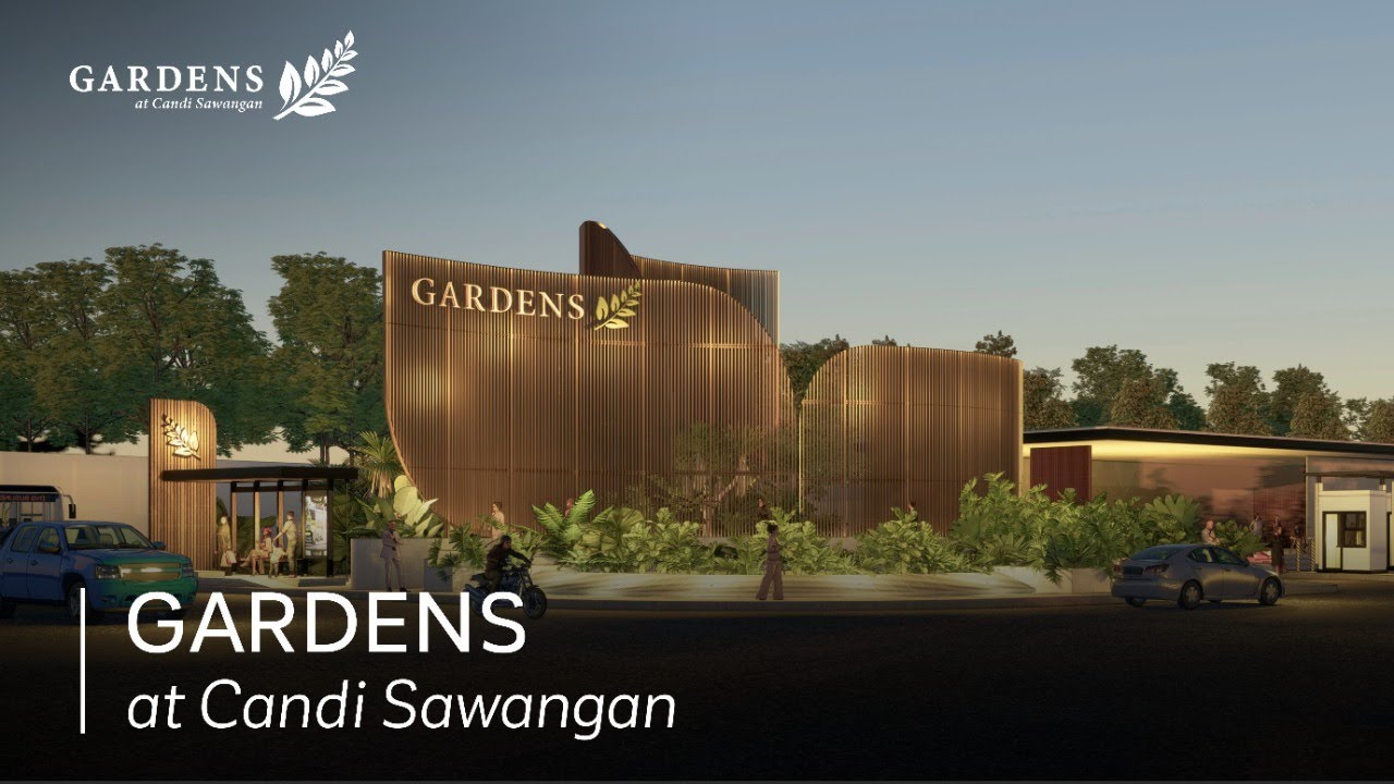 Gardens at Candi Sawangan - YouTube