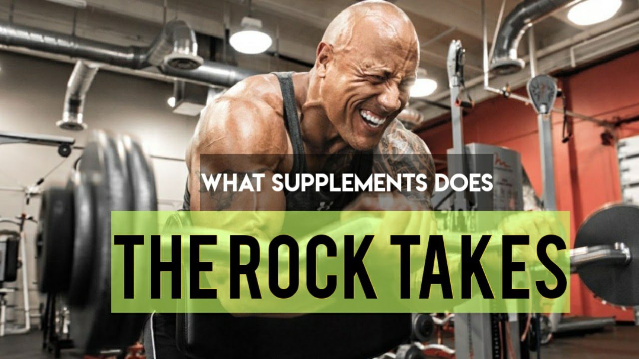 WHAT SUPPLEMENTS DOES "THE ROCK" TAKES - YouTube