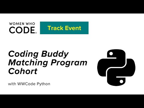 Coding Buddy Matching Program Cohort - YouTube