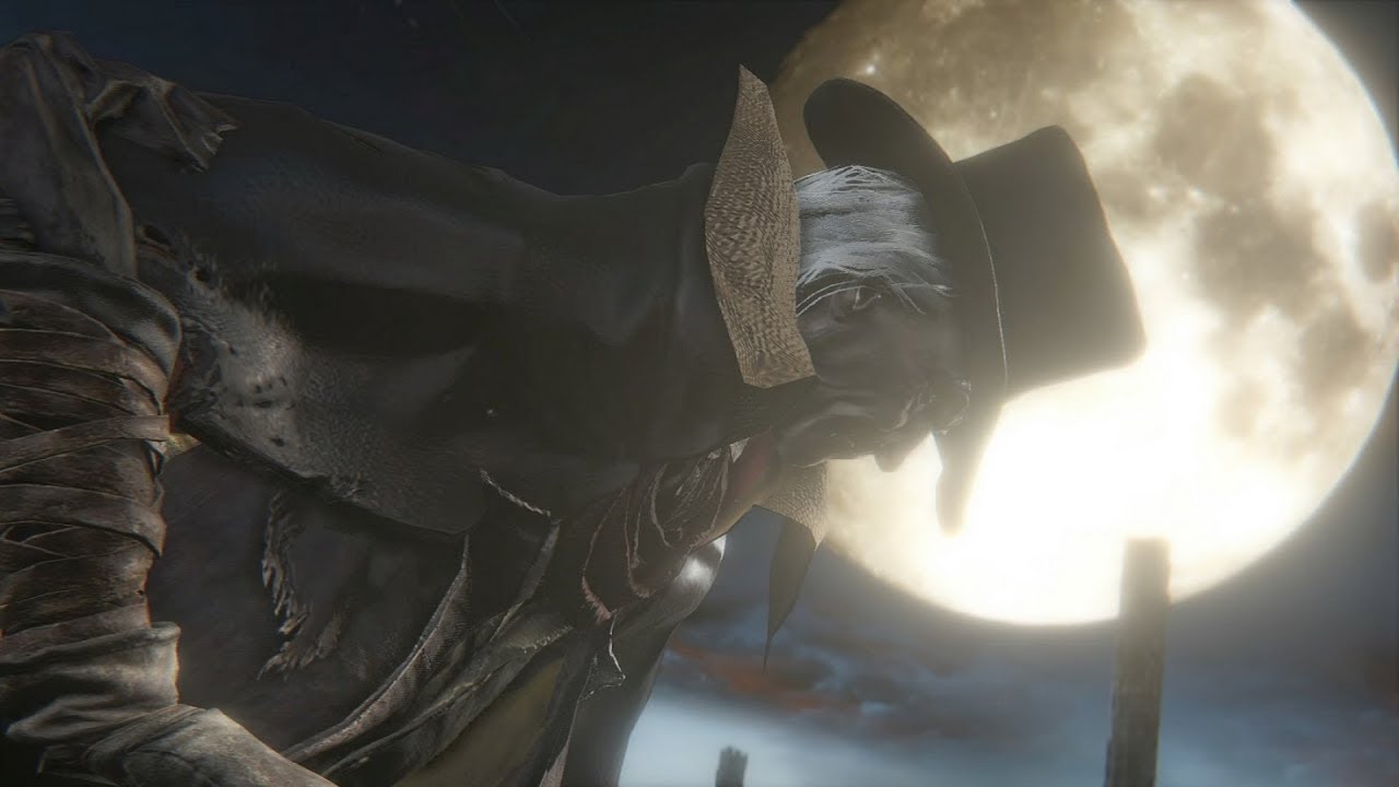 [Bloodborne] Gherman The First Hunter Boss Fight - YouTube