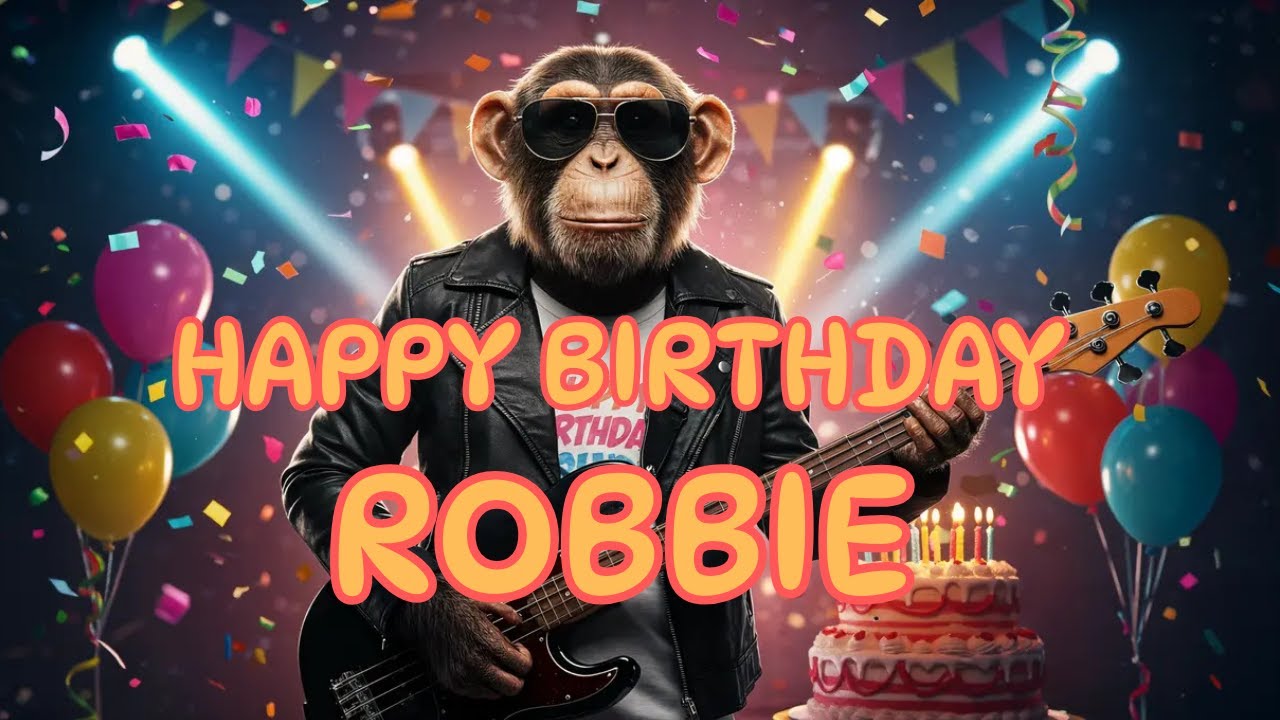 ROBBIE Happy Birthday Song - Happy Birthday to Robbie - YouTube