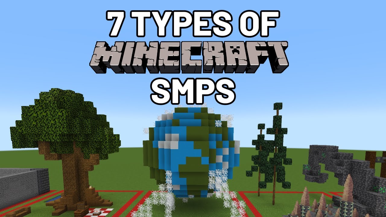 7 Types of Minecraft SMPs - YouTube