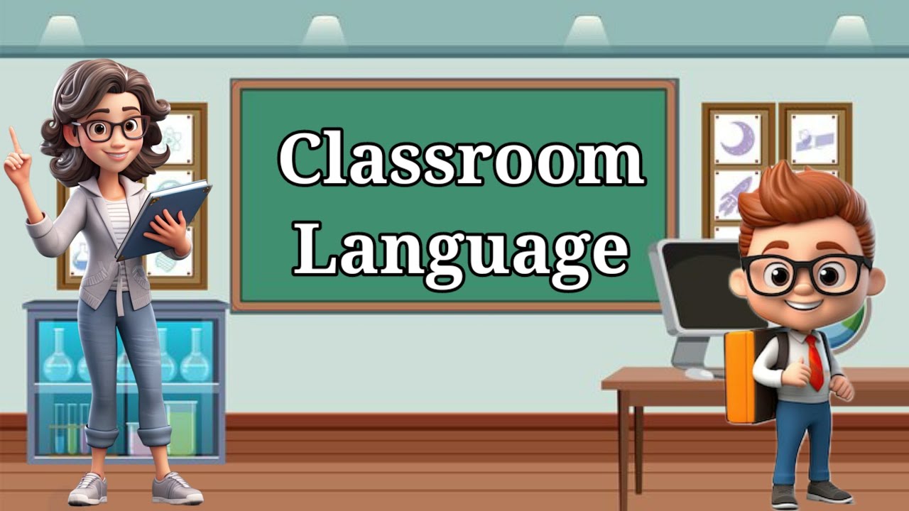 Class language, for kids learning with fun 😊 - YouTube