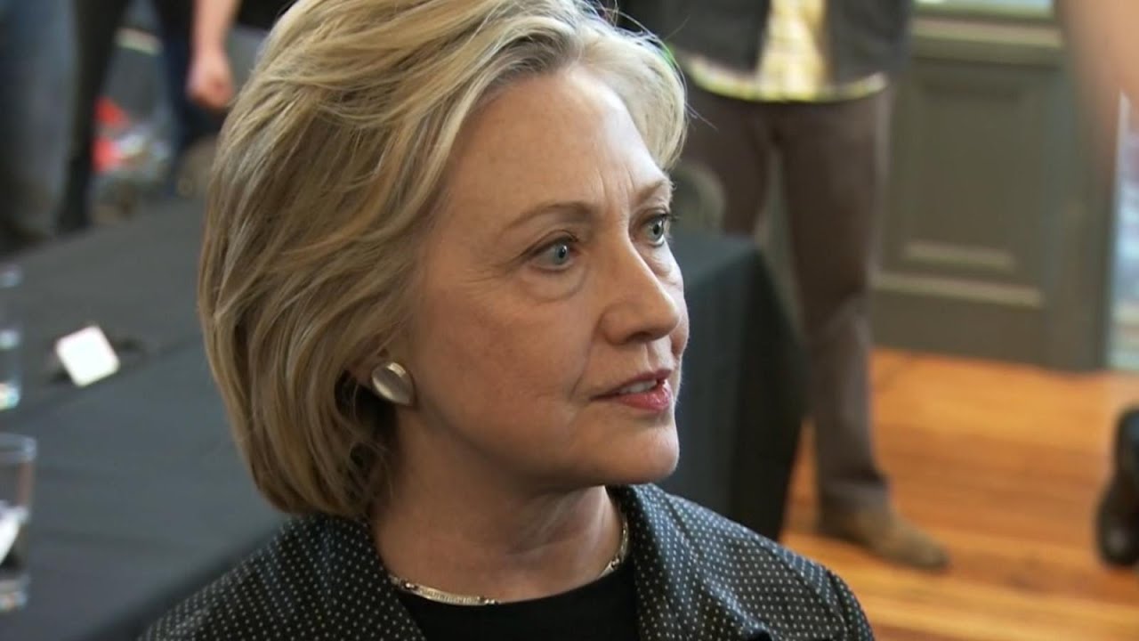 Hillary Clinton Finally Answers Questions on Campaign Trail - YouTube