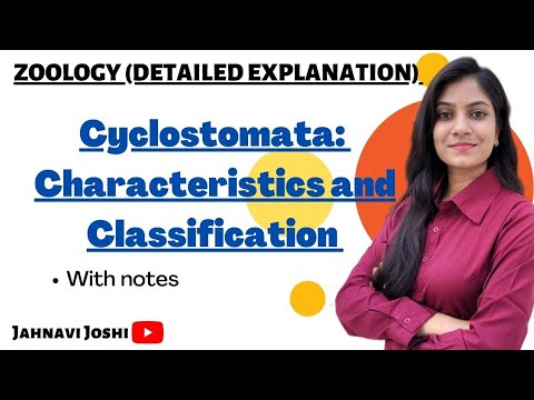 Characteristics and Classification of Cyclostomata (Notes) Bsc 2nd year ...