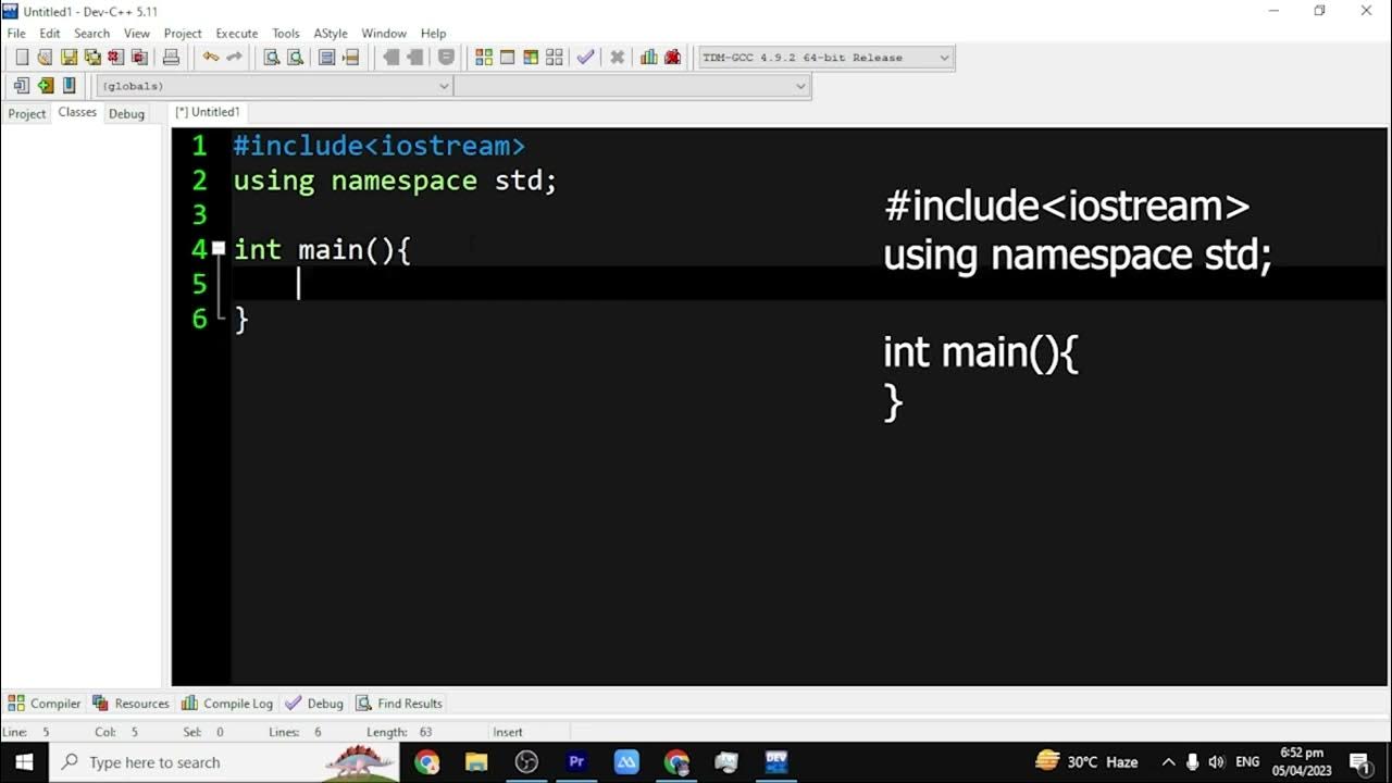 How To Code Hello World in C++ For Beginners (TAGALOG) - YouTube