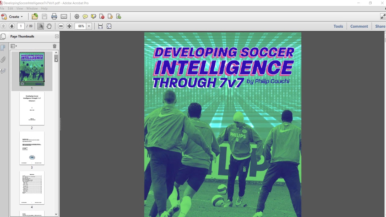 Developing Soccer Intelligence Through 7v7 Vol 1 - YouTube