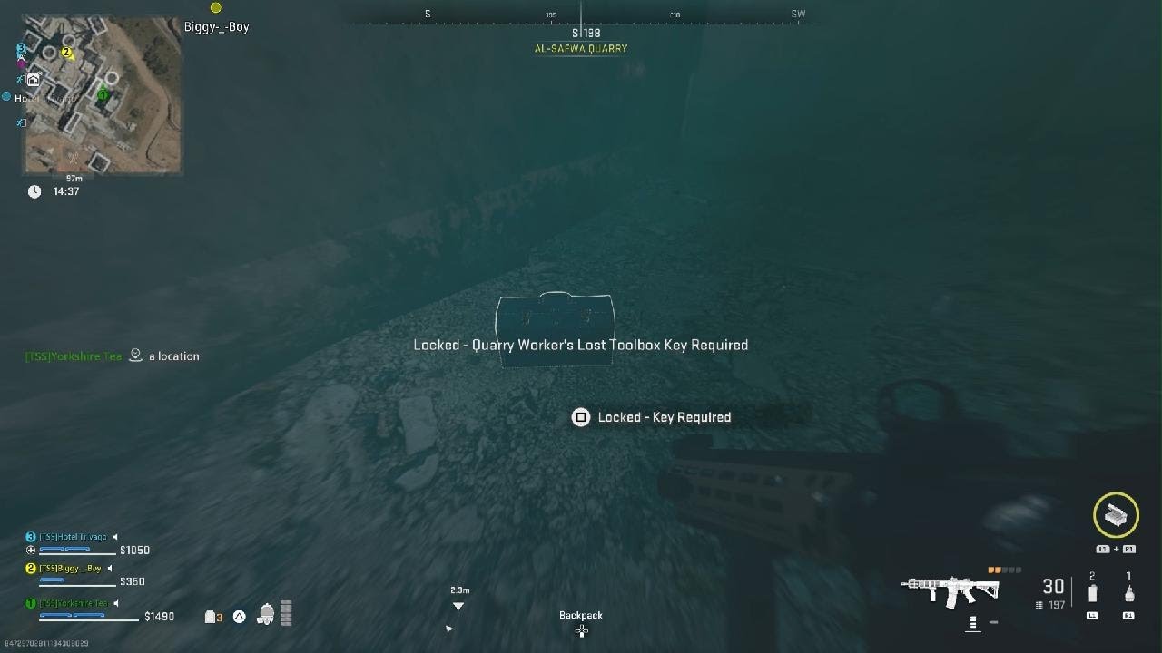 Quarry Worker's Lost Toolbox Key Location MW2 DMZ - YouTube