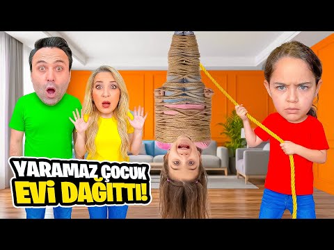 ELİF DURU 1 GÜN BOYUNCA DÜNYANIN EN YARAMAZ ÇOCUĞU İLE VAKŞT GEÇİRDİ!!