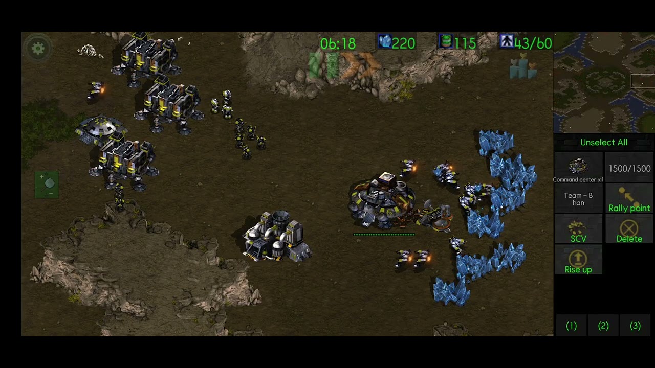 스타크래프트(모바일) han 3(T) vs lee 9(Z) 25.10.10[6] - YouTube