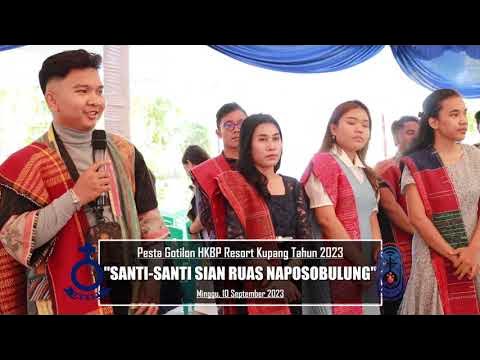 Ketua Naposobulung Maminta Tua Ni Gondang | Pesta Gotilon HKBP Resort Kupang Tahun 2023 - YouTube