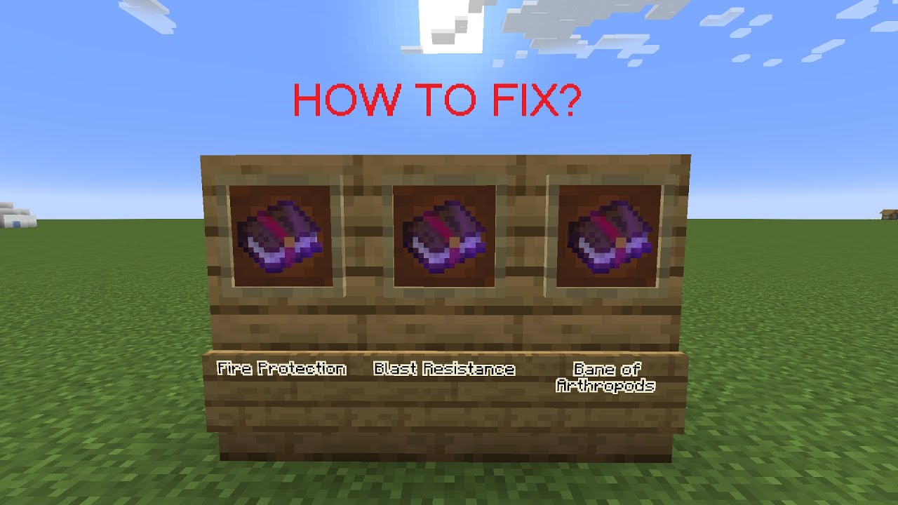 How to Rework some of Minecraft's "Bad" Enchantments - YouTube