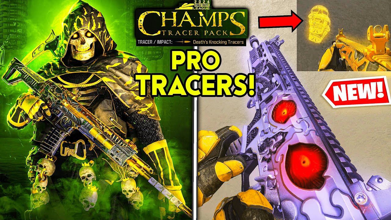*NEW* CDL 2024 CHAMPS TRACER PACK BUNDLE in MW3 WARZONE 💀 (Ripper MCW ...